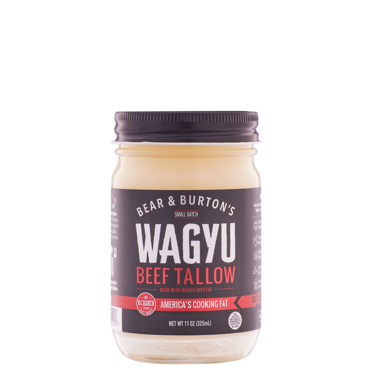 Bear & Burton's Wagyu Beef Tallow 11oz – Texas Star Grill Shop